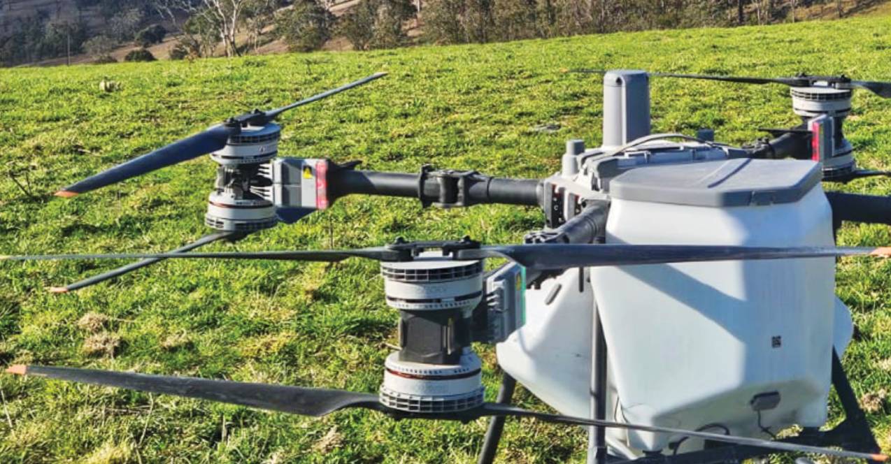 Unleashing the Power of the DJI Agras T100 – AgDrone.au