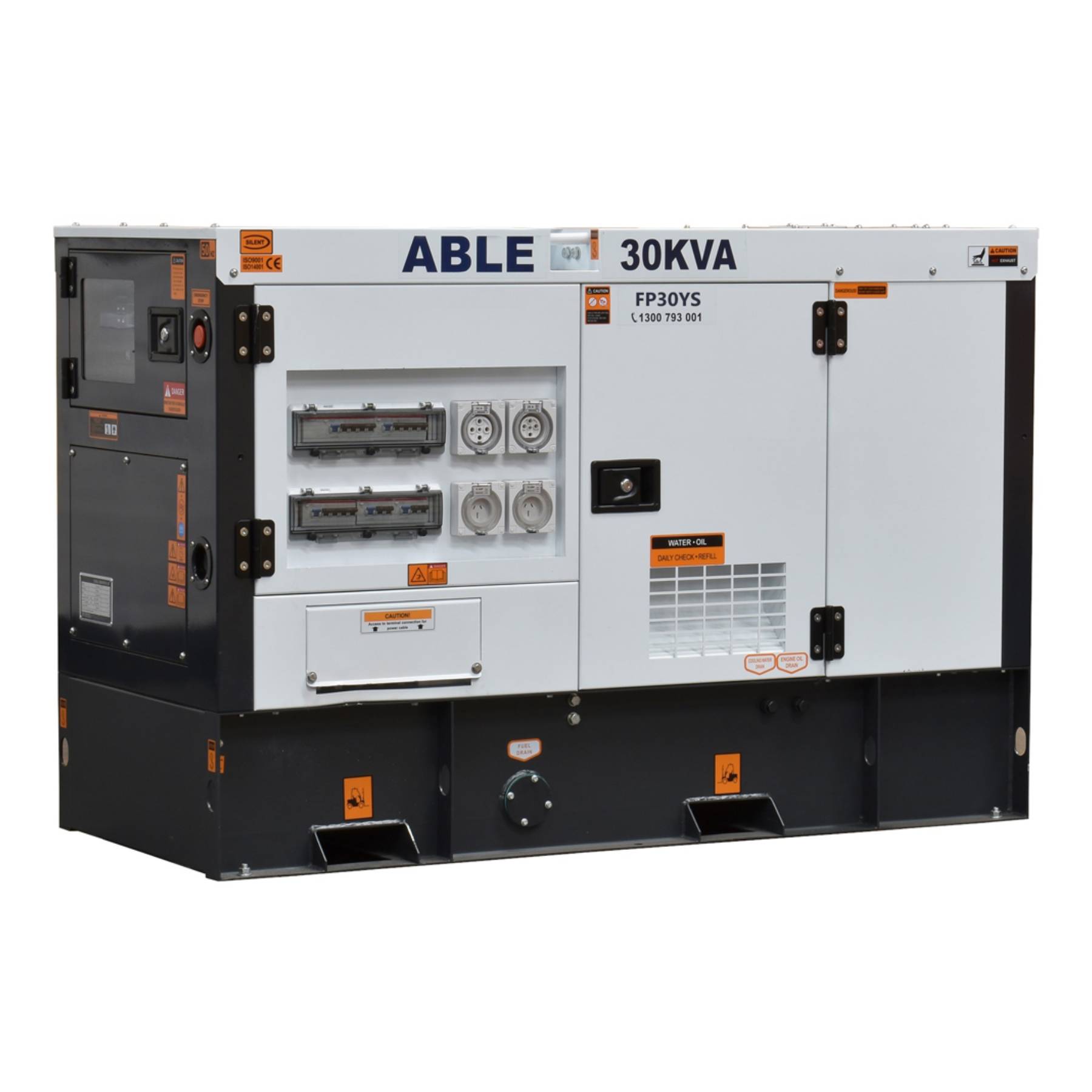 Ablesales Three Phase 30kVA Yanmar Diesel Generator – AgDrone.au