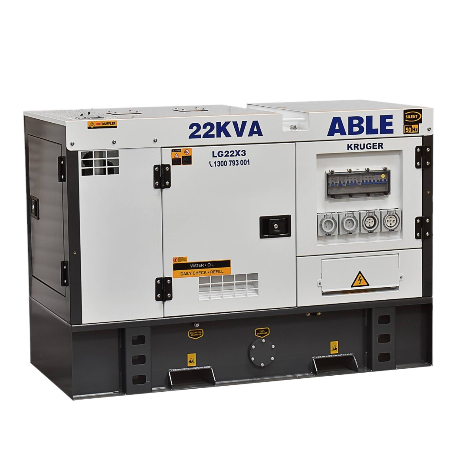Ablesales Three Phase 22kVA Generator – AgDrone.au